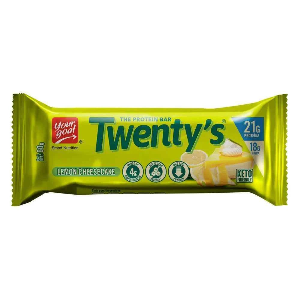 Barra Proteína Twenty's Lemon Cheesecake (Unidad) | 21g Proteína, Keto ...